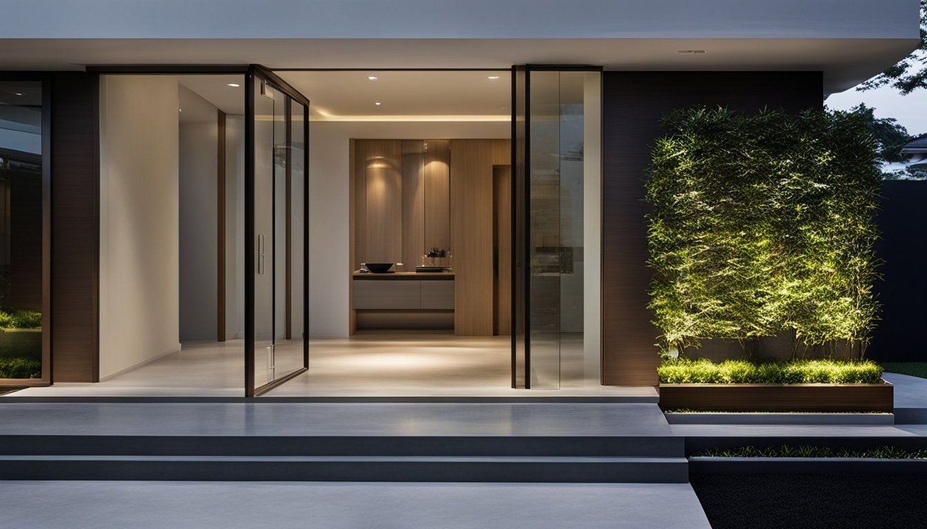 Glass Door Design: Elevate Your Singapore Home