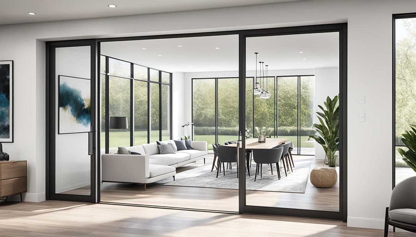 Stylish Aluminum Glass Doors for Singapore Homes