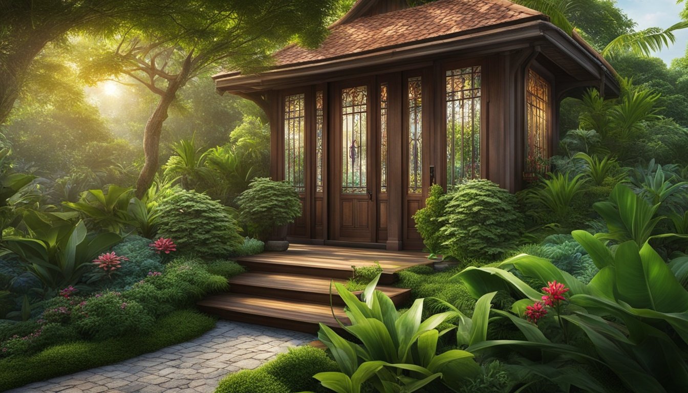 Charming Cottage Front Doors with Glass in Singapore