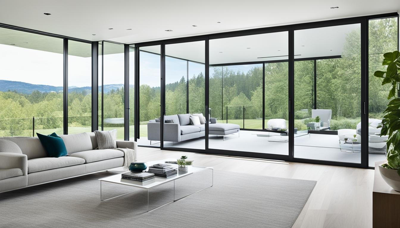 Stunning Full Height Glass Doors for Your Space