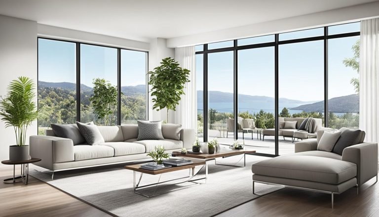 Stylish Living Room Ideas with Sliding Glass Doors